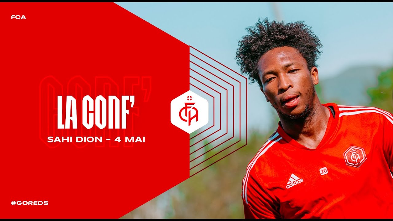 J34 - Moïse Sahi Dion (conférence de presse avant match) - YouTube