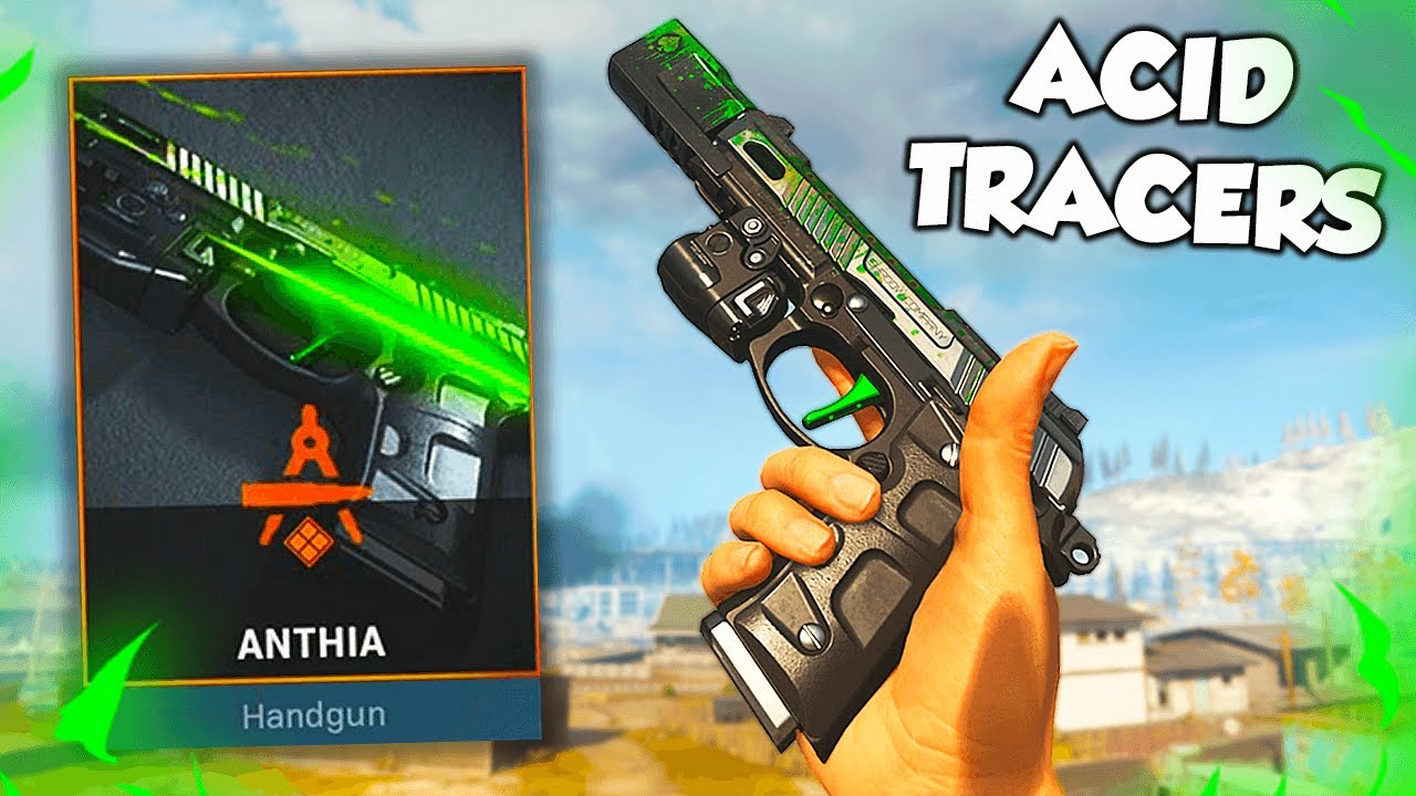 THE NEW ACID TRACERS IN WARZONE - YouTube