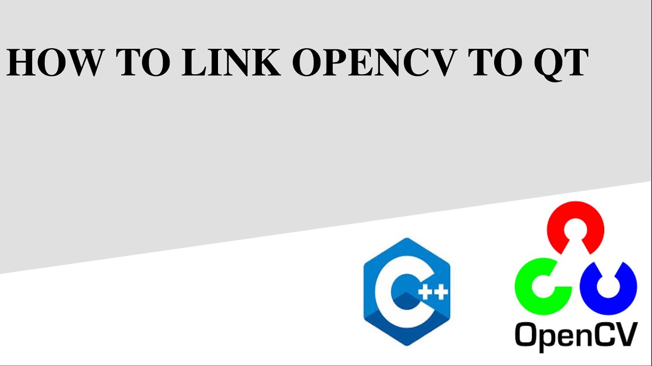 How To Link Opencv To Qt On Ubuntu Linking Opencv To Qt On Ubuntu Youtube 0400