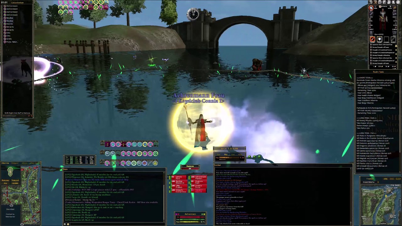 DAOC - Dark Age of Camelot - MMORPG - A Wardens Fail - YouTube
