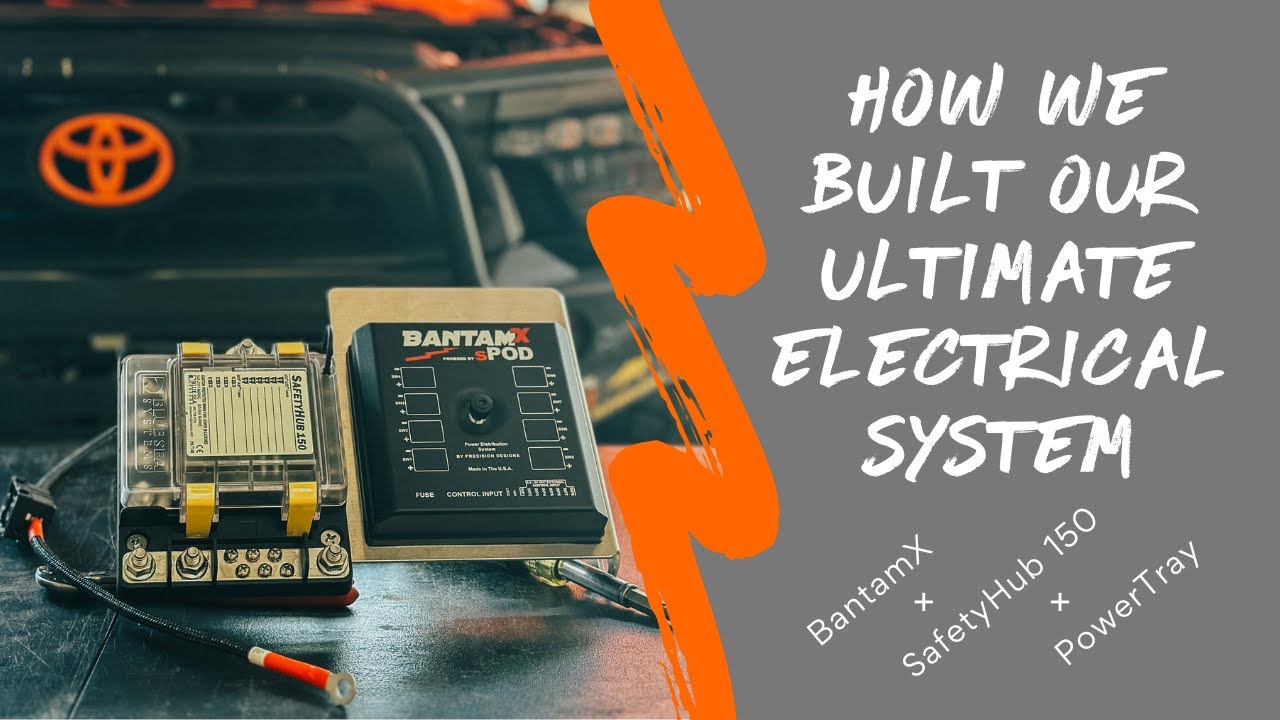 Huge Electrical Upgrade | Installing sPOD - Bantam X, Blue Sea Systems ...