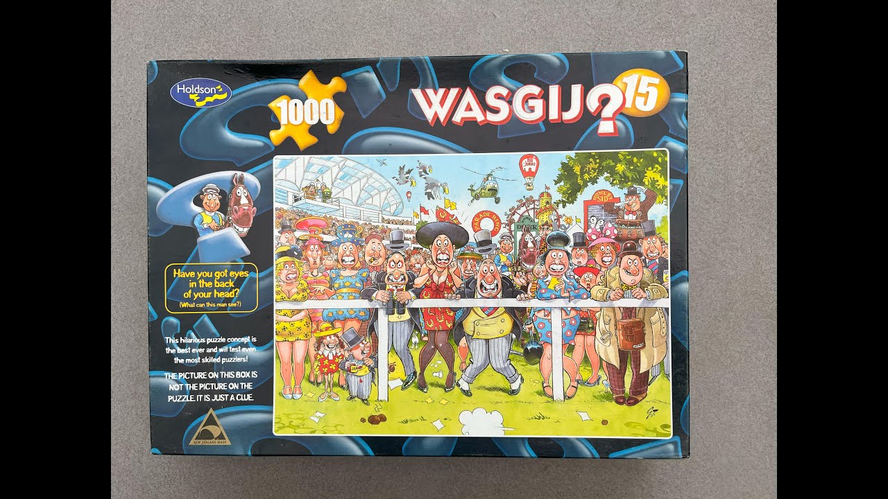 Wasgij Original 15 Run Like the Wind solution - YouTube