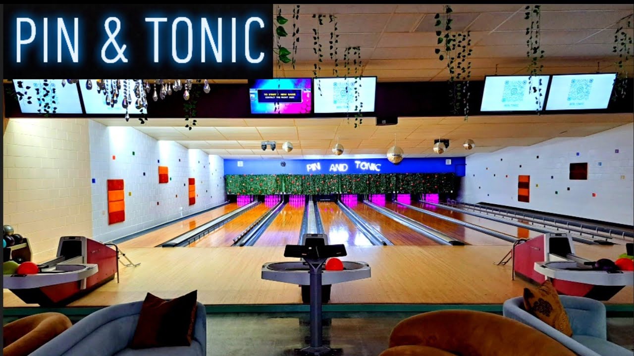 Bowling at Pin & Tonic (Edge String-Pin) - YouTube