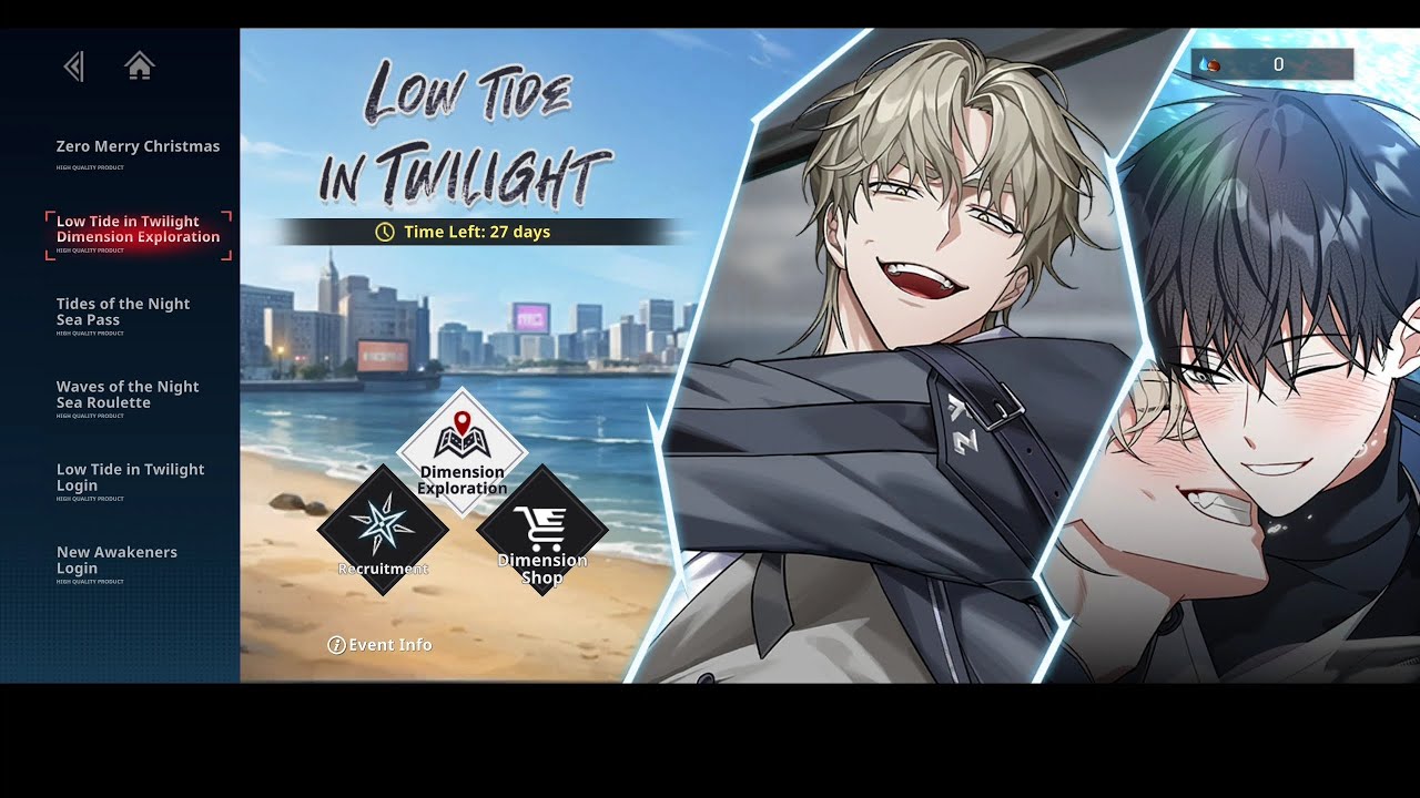 Zerowake Gates - Low Tide in Twilight Exploration Event! Yeo Taeju ...