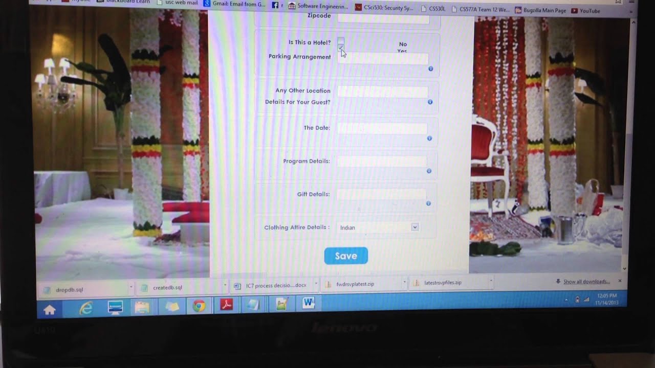 Online Wedding Management System - YouTube