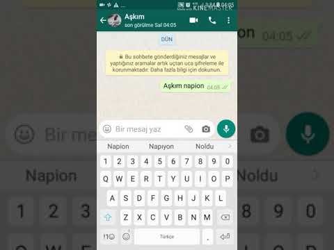 Kendi etti kendi buldu sinir eden (whatssap-ayrılık mesajı)