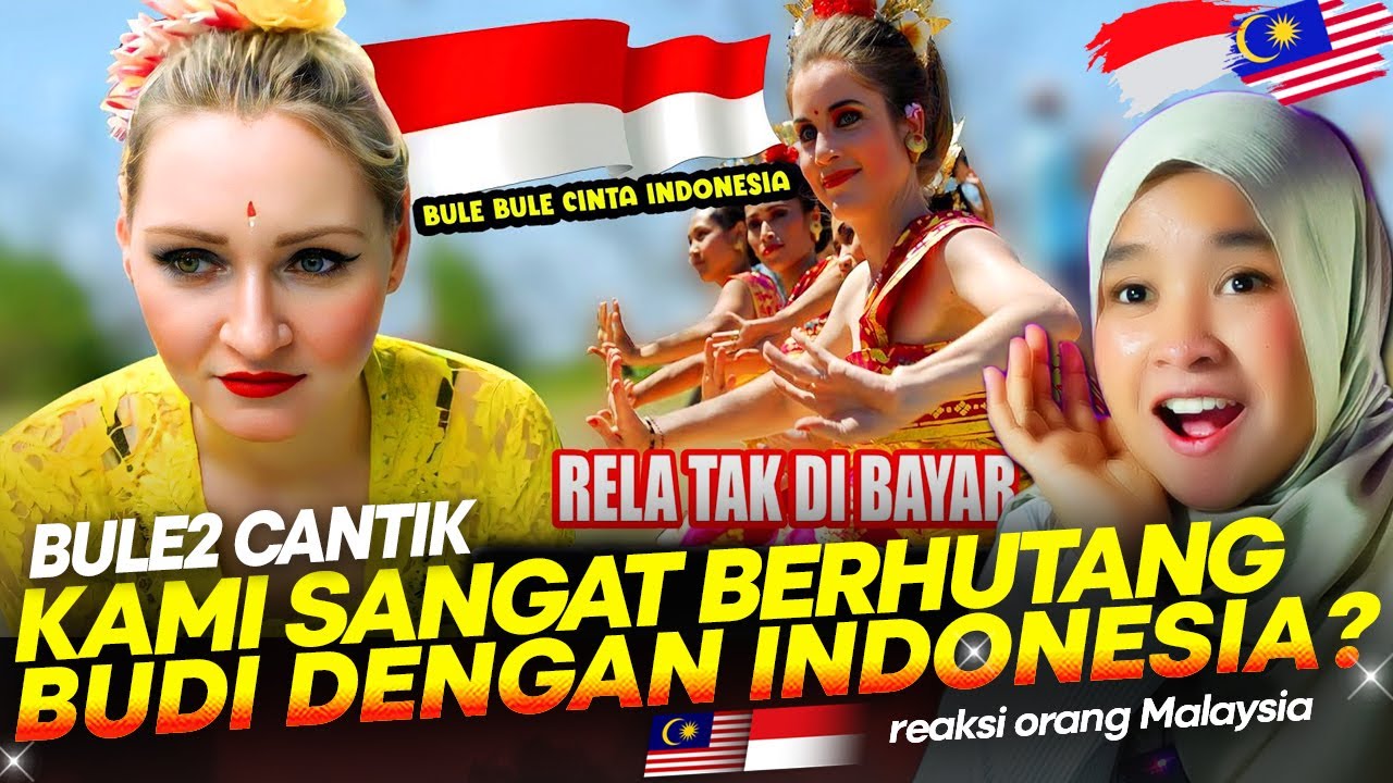 🇮🇩 CINTA MATI BUDAYA INDONESIA!! Deretan Bule Cantik ini Rela Tidak di Bayar Saat Mentas?! 🇲🇾 ...