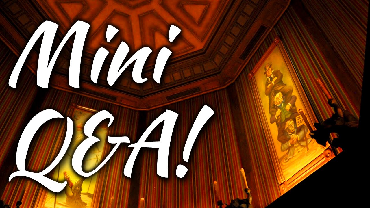 Haunted Mansion Stretching Rooms | Disney Q&A - YouTube