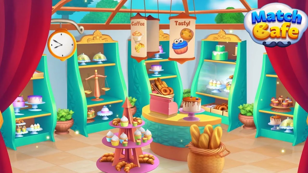 Match Cafe : All Area Completed - YouTube