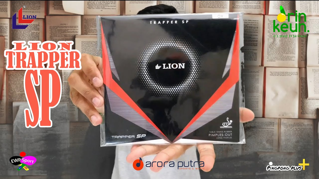 LION Trapper SP || Newest LongPips Rubber from LION || test and Review ...