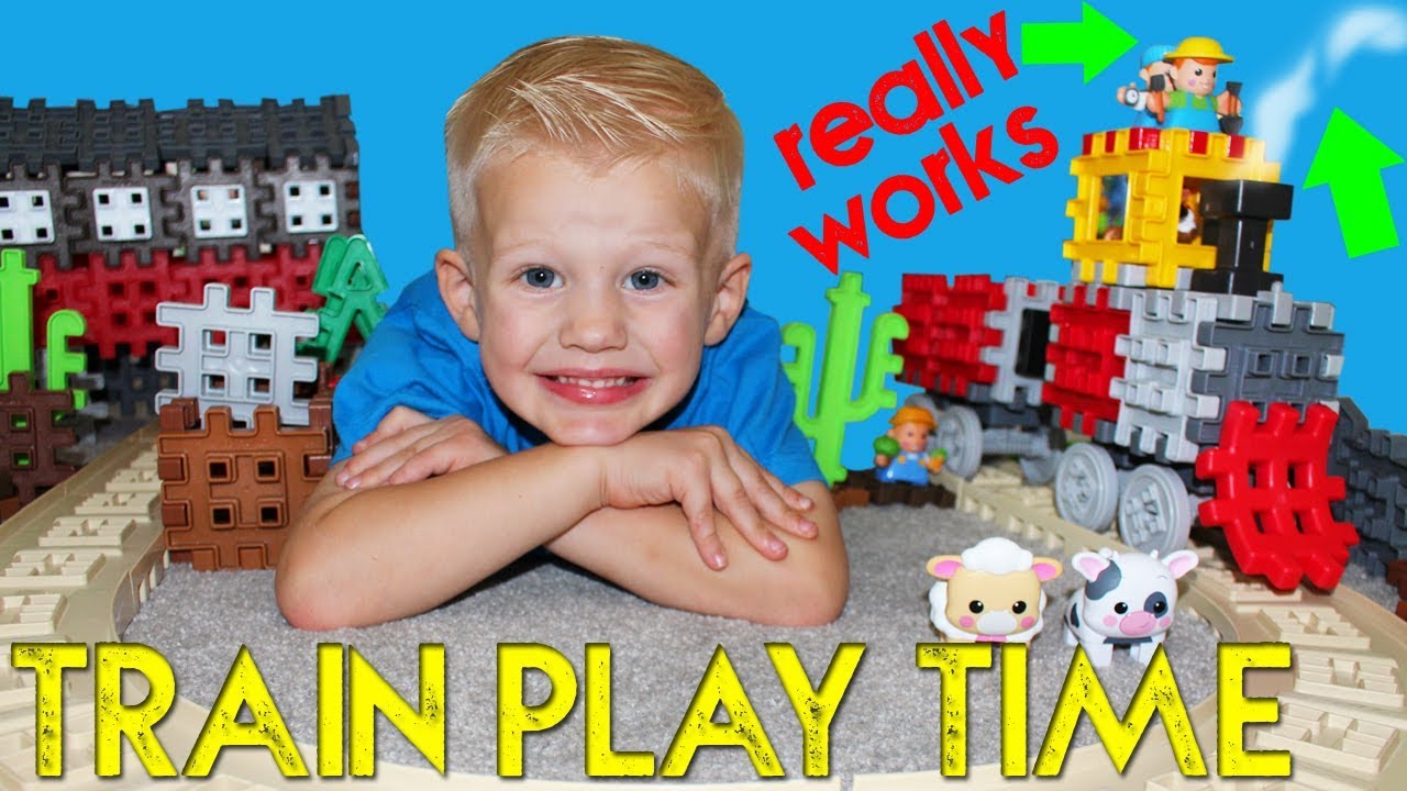 Real Steam Train Playtime - Michael- Family Fun Pack - YouTube