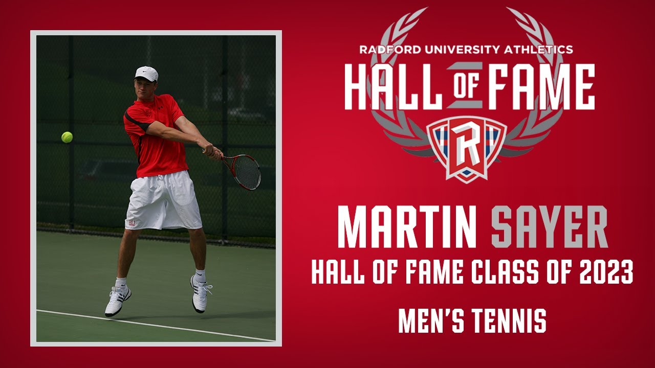 Martin Sayer, Radford Athletics Hall of Fame, Class of 2023 - YouTube