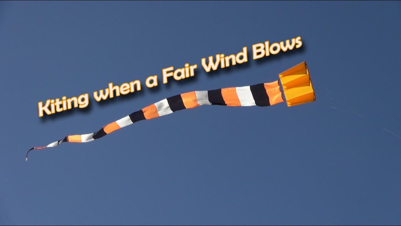 Kiting When A Fair Wind Blows - YouTube