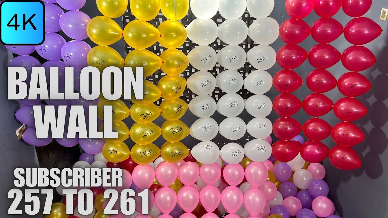 Extreme Balloon Popping Challenge! Massive Subscriber Milestone ...
