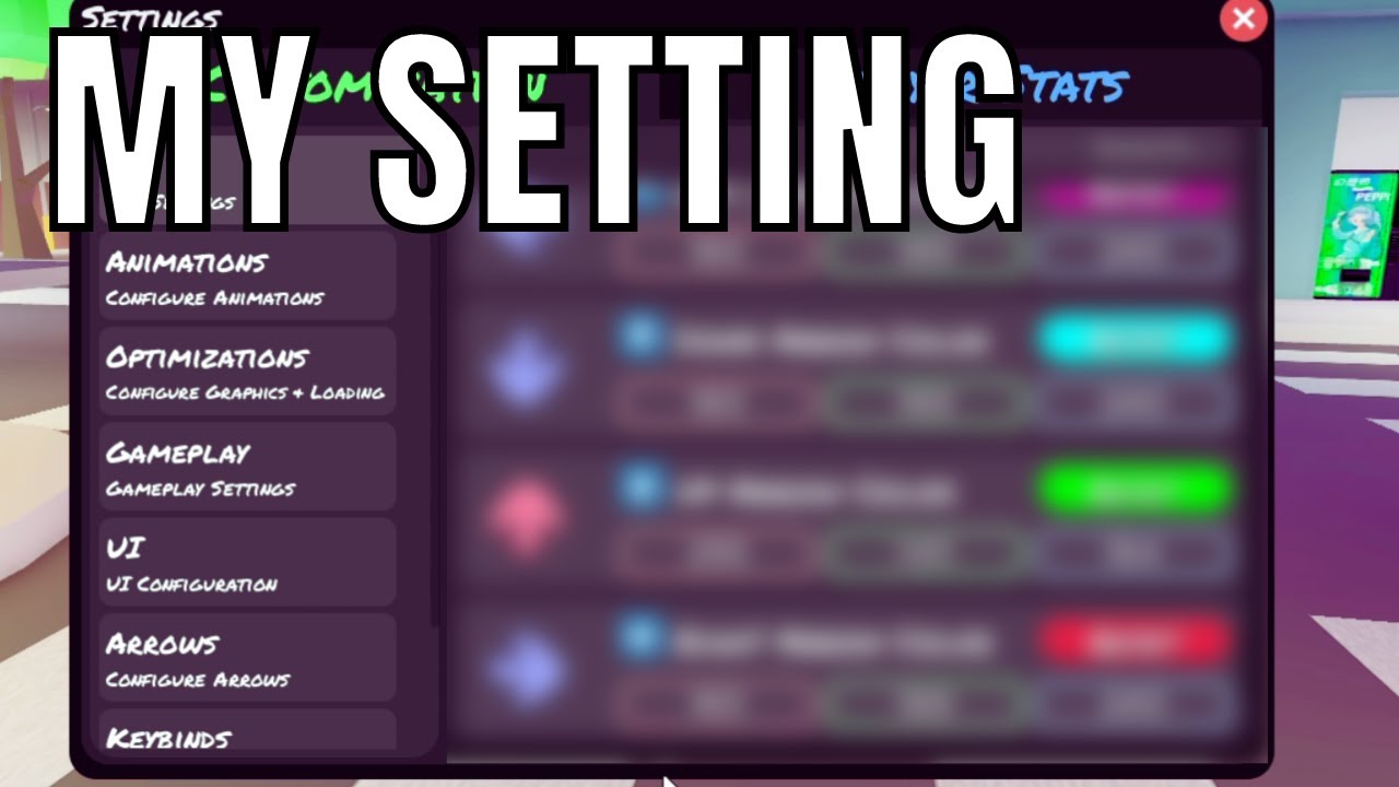 Daffa Super SETTING In Roblox Funky Friday - YouTube