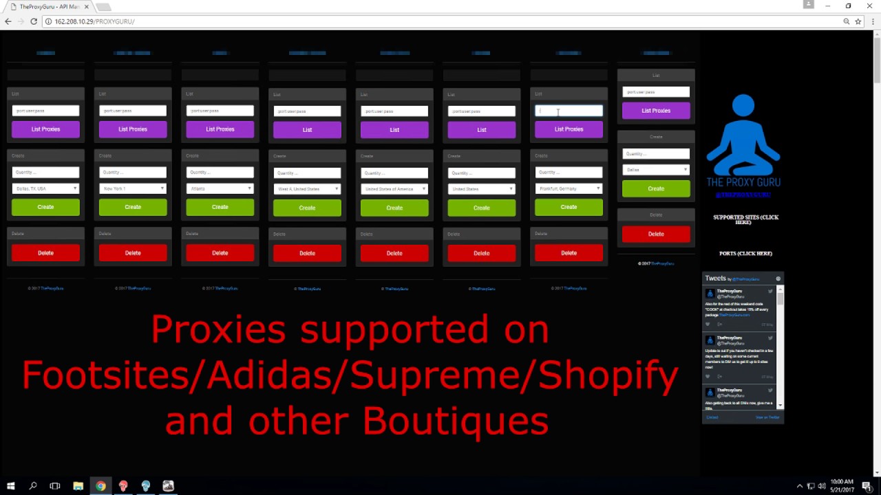 TheProxyGuru Proxy Creator - YouTube