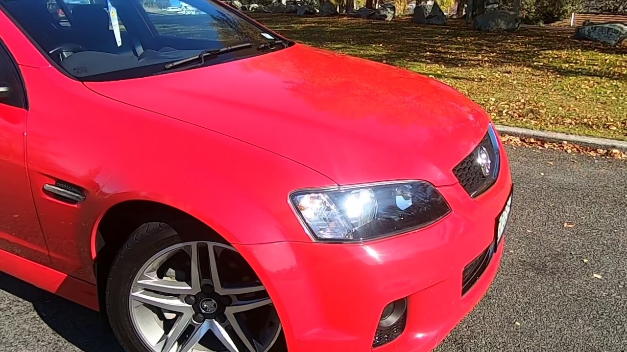 2012 Holden Commodore SV6 Sedan in Red - YouTube