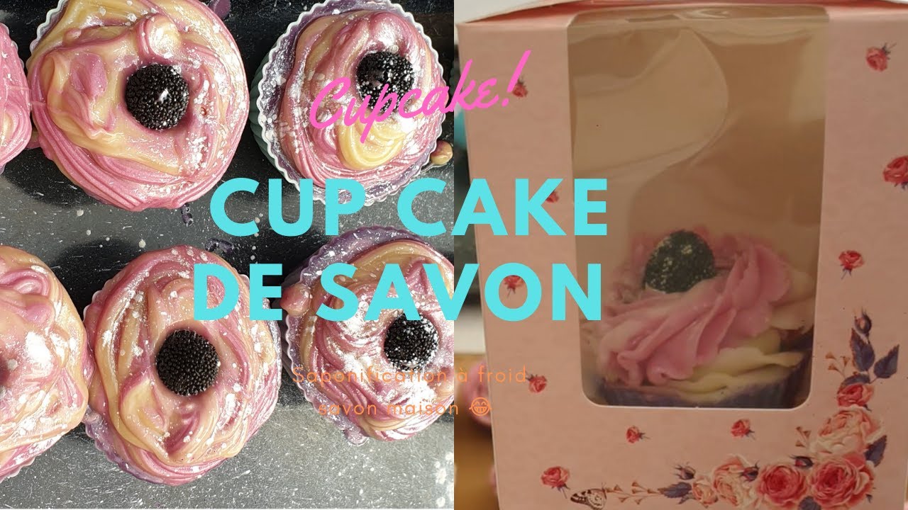 DIY: Recette facile de cup cake de savon maison (saponification à froid ...