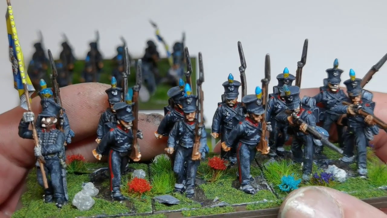 Front Rank Brunswick Line Infantry Update - YouTube