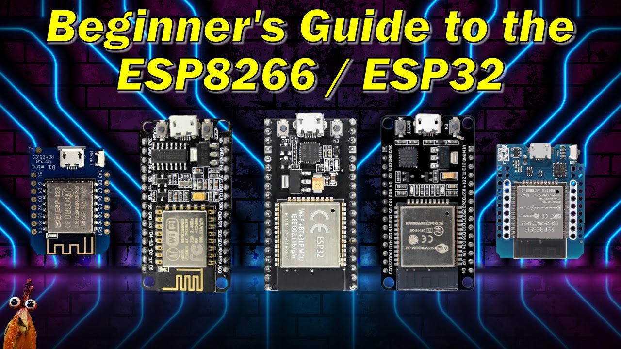 How To Use The Esp8266 Or Esp32 Microcontroller Youtube