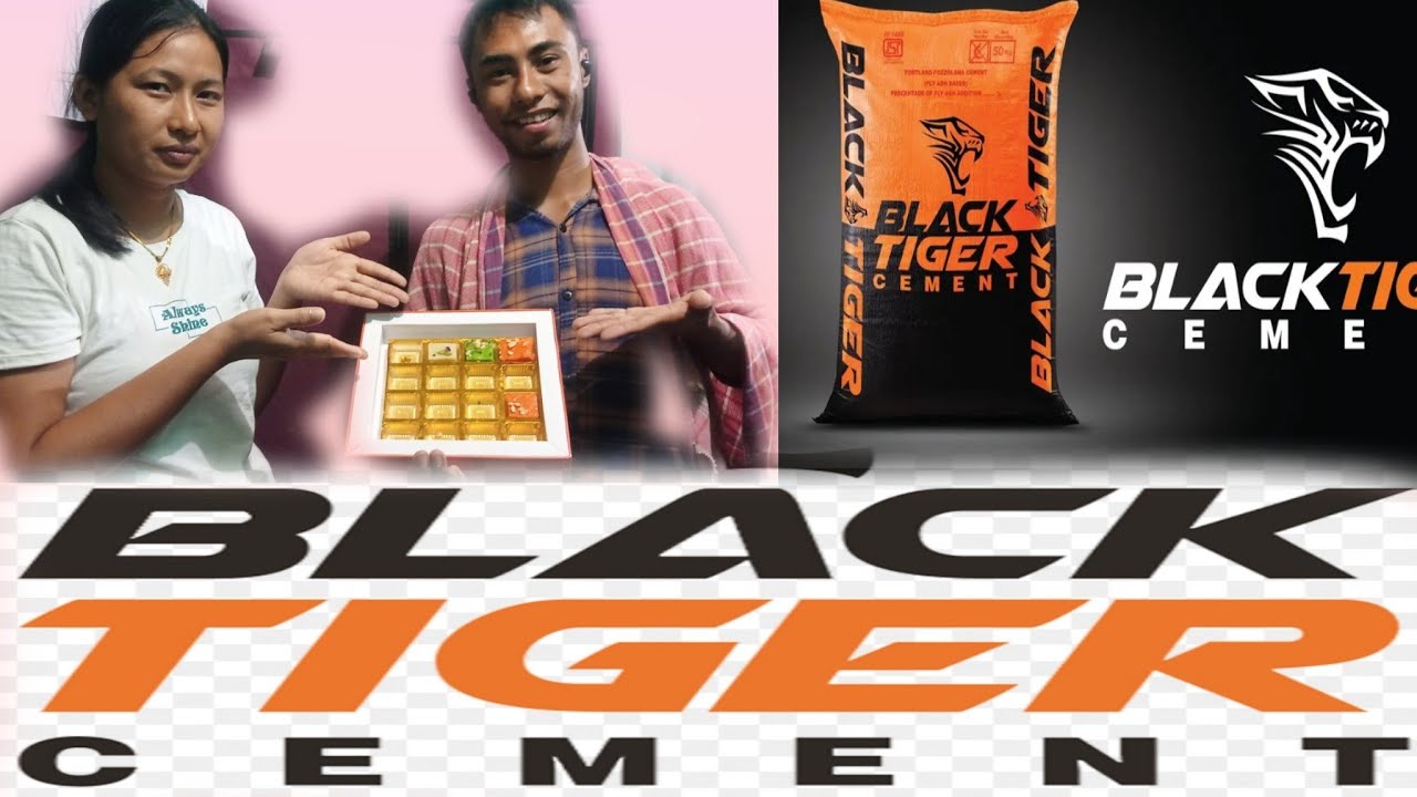 FINALLY BLACK TIGER CEMENT ka first Gift agaya || Congratulation 🥳 ...