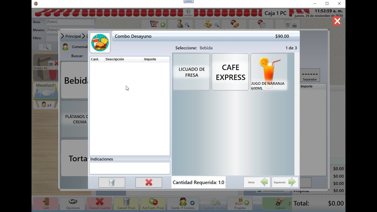Video Tutorial Creación de Combos en Sistema SEFEL-Rest - YouTube