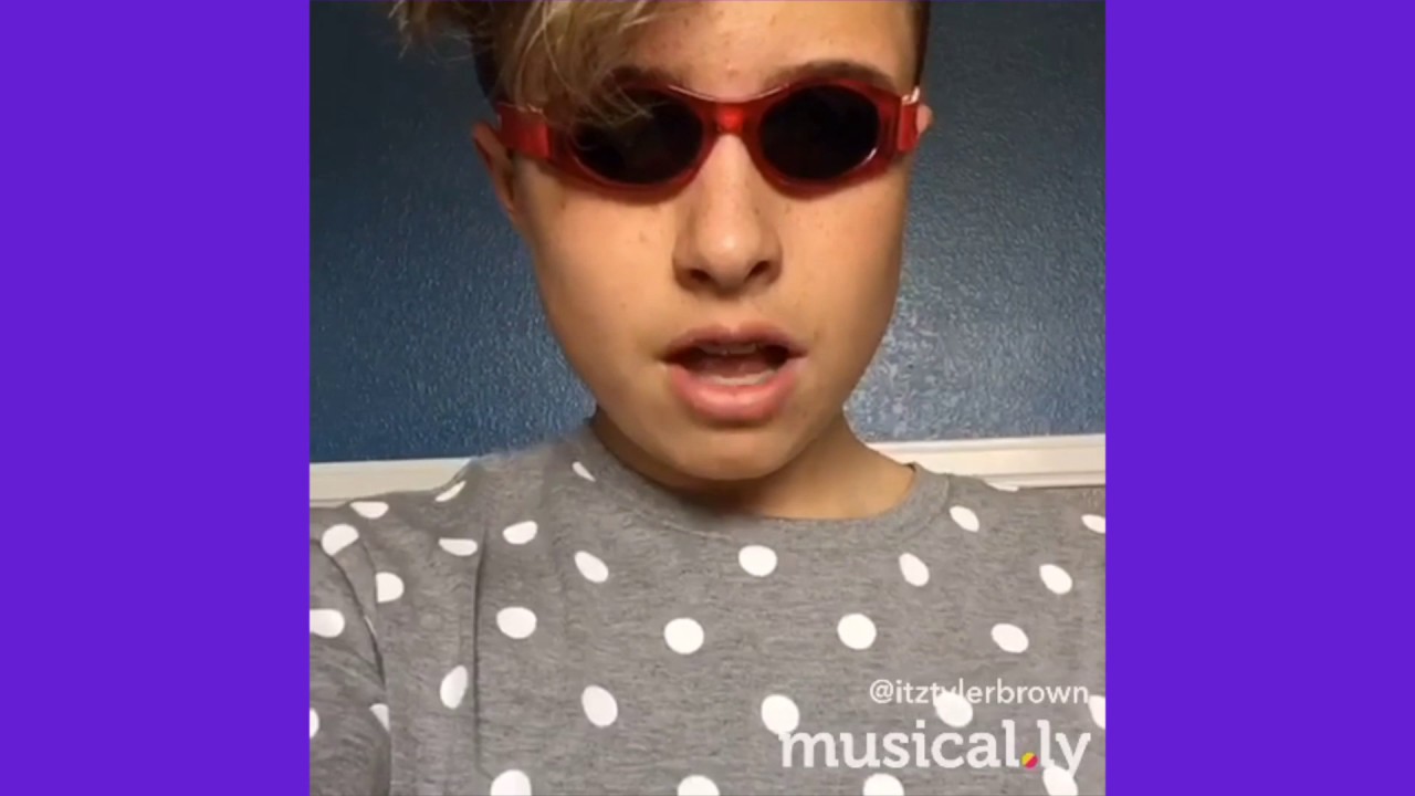 Tyler Brown Comedy Musical.ly Compalation - YouTube