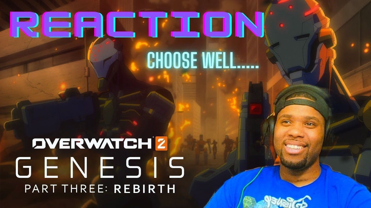V-Reacts: GENESIS – PART THREE: REBIRTH | OVERWATCH ANIME SHORT - YouTube