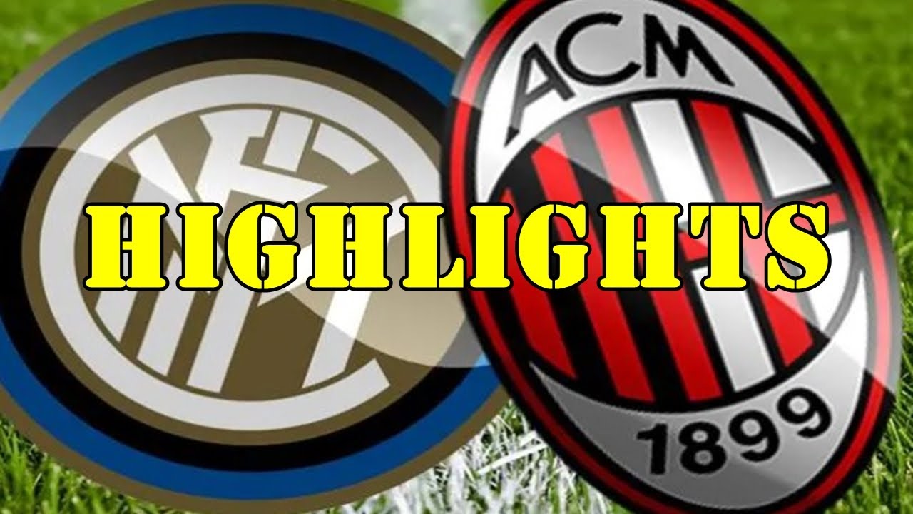 Highlights Inter Milan vs AC Milan - G Meazza - Semifinal Leg 2 UEFA ...