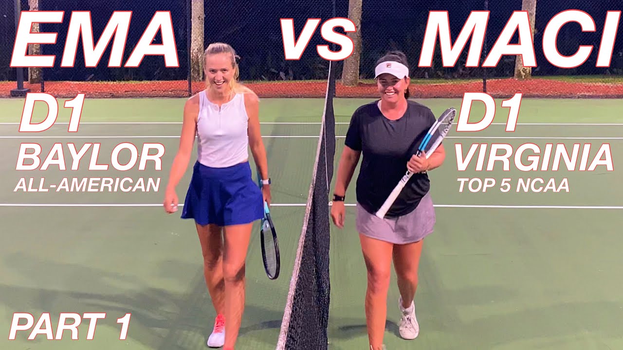 Ema Burgic (Baylor) All-American vs Maci Epstein (Virginia) Top 5 NCAA ...