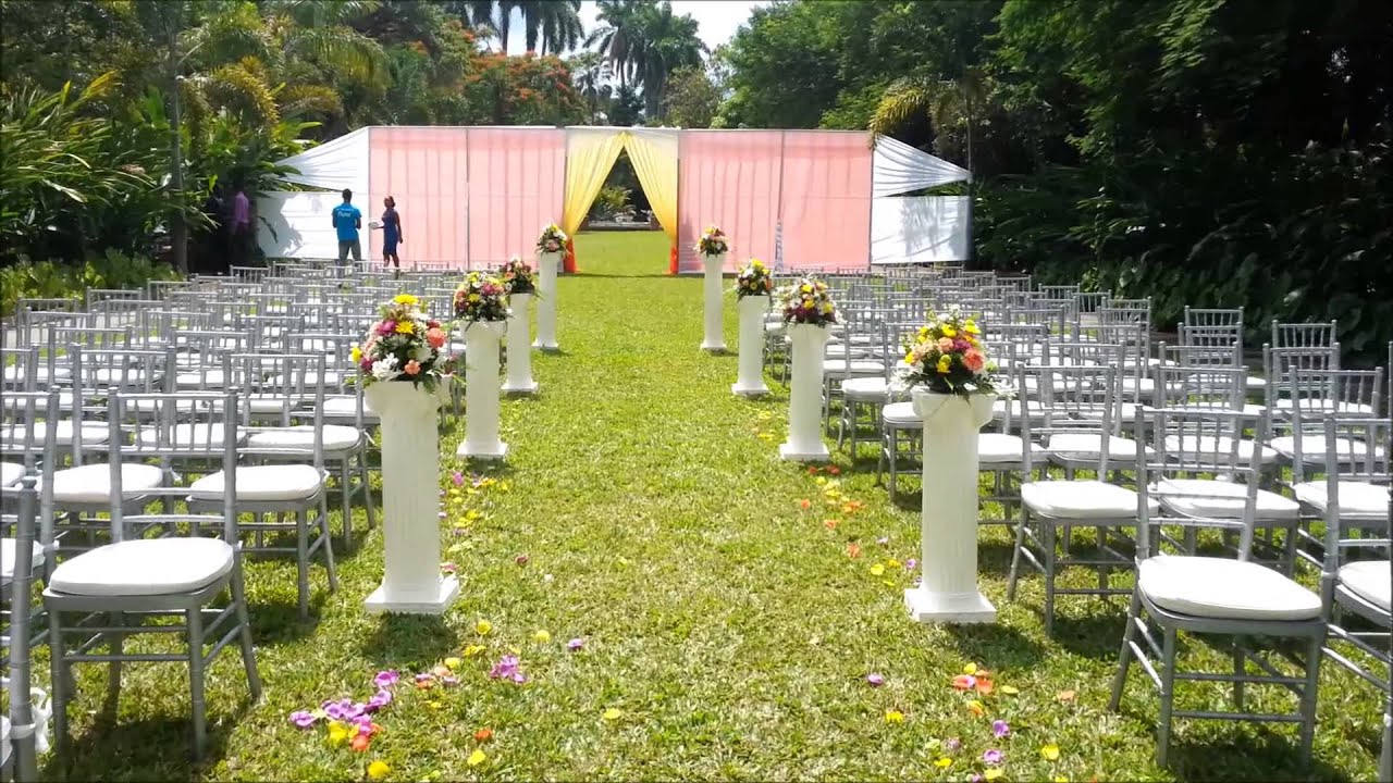 creative uplighting hope garden - YouTube