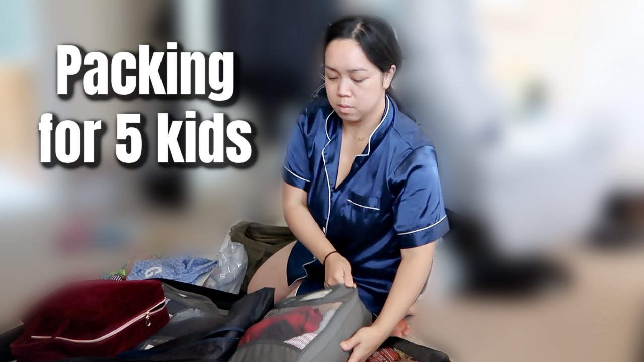 Packing for 5 kids - @itsJudysLife - YouTube