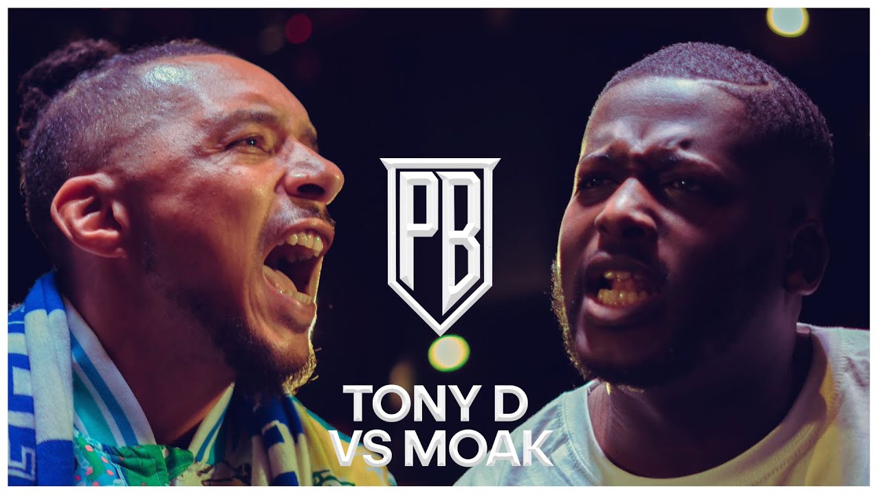 Tony D vs MOAK | Premier Battles | Rap Battle - YouTube