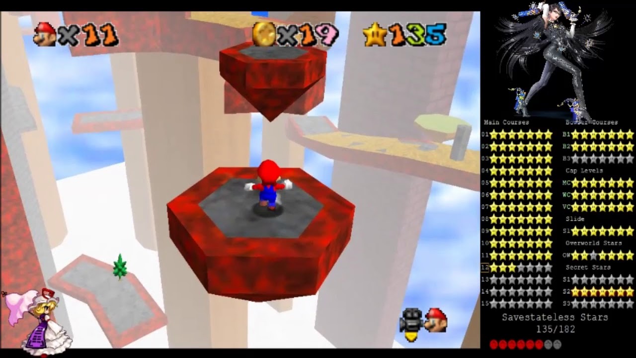 Super Mario Treasure World - Course 12 | Bridge Trudge (7 stars ...