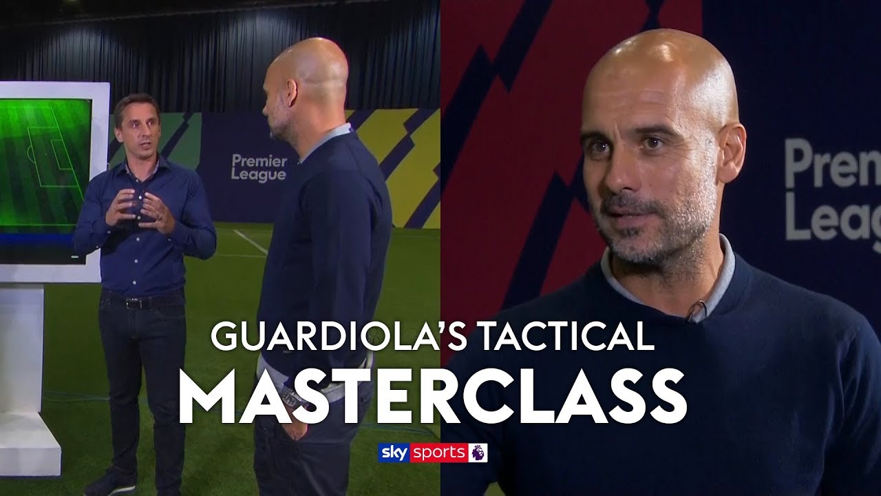 Pep Guardiola's insightful Manchester City tactical masterclass! - YouTube