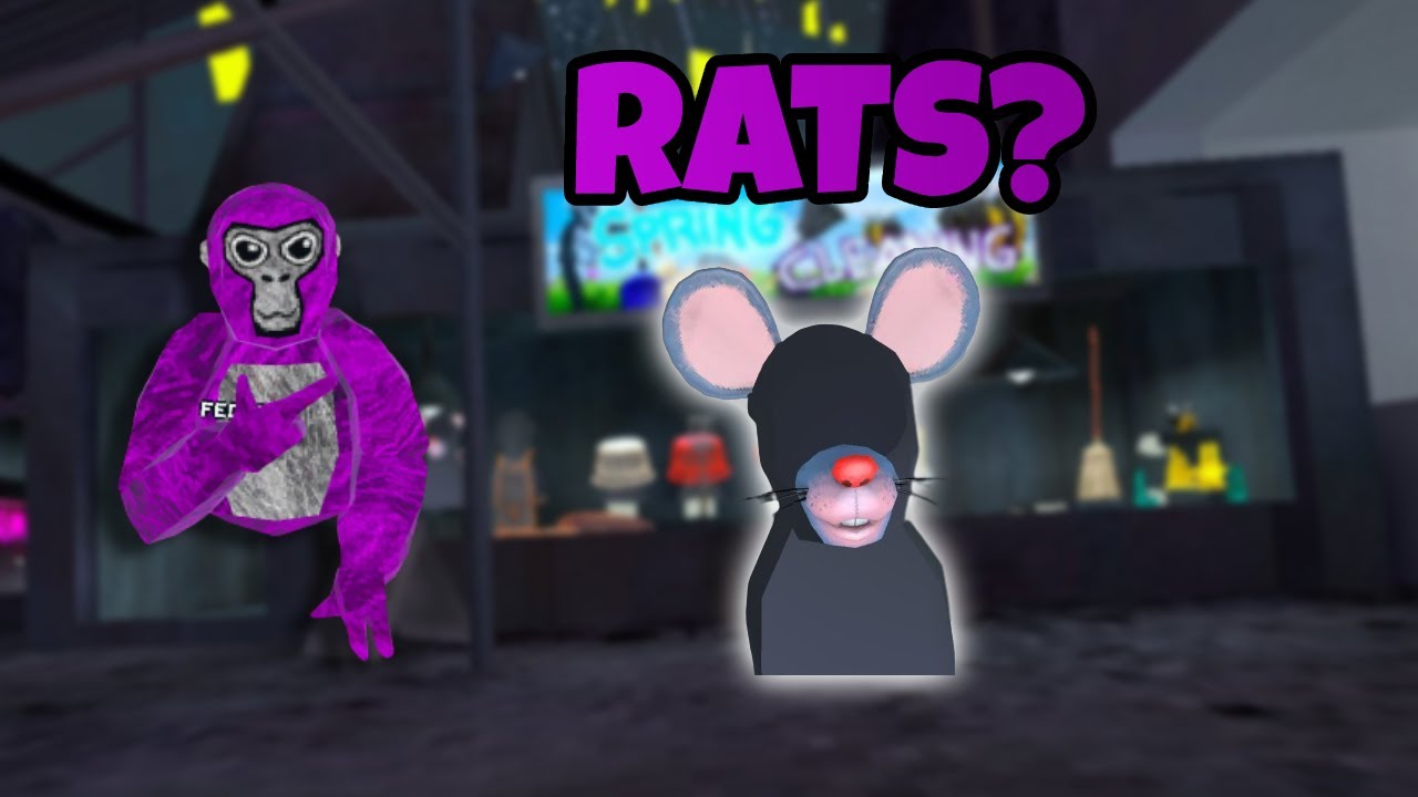 LEMMING ADDED RATS TO GORILLA TAG! (1k subs!) - YouTube