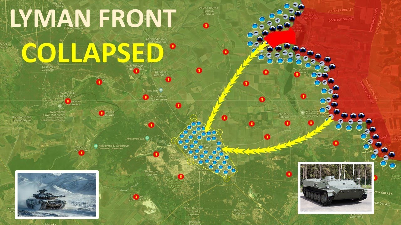 Lyman Front Collapsed l Russian Advance In Chasiv Yar,Toretsk And ...
