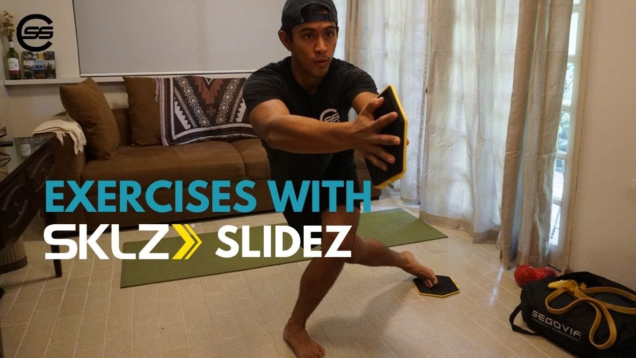 SKLZ Slidez Exercises - YouTube