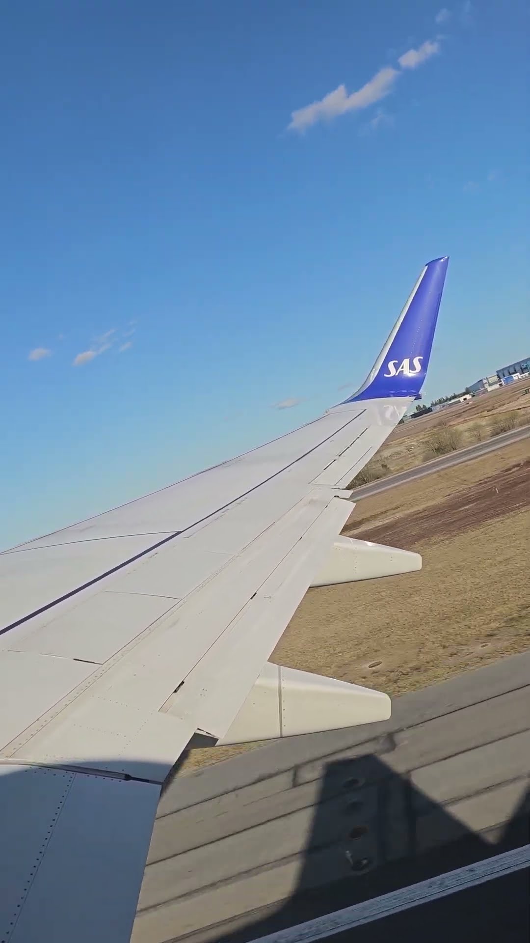 SAS | "BABY BOEING " B737-700 | TAKE OFF FROM STOCKHOLM #aviation # ...