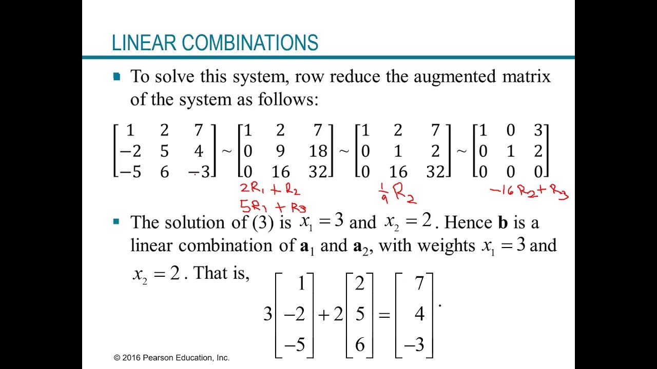 Vector Equations (Linear Algebra) - YouTube