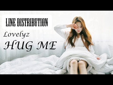 Lovelyz - 'Hug Me' Line Distribution (Color Coded)