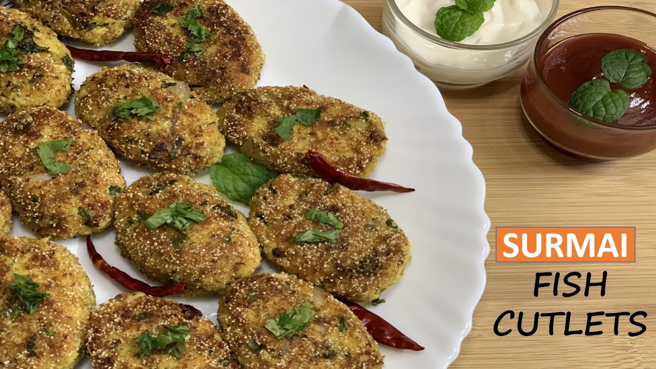 Goan Fish Cutlets Recipe - Surmai Fish Cutlets Recipe - Christmas ...