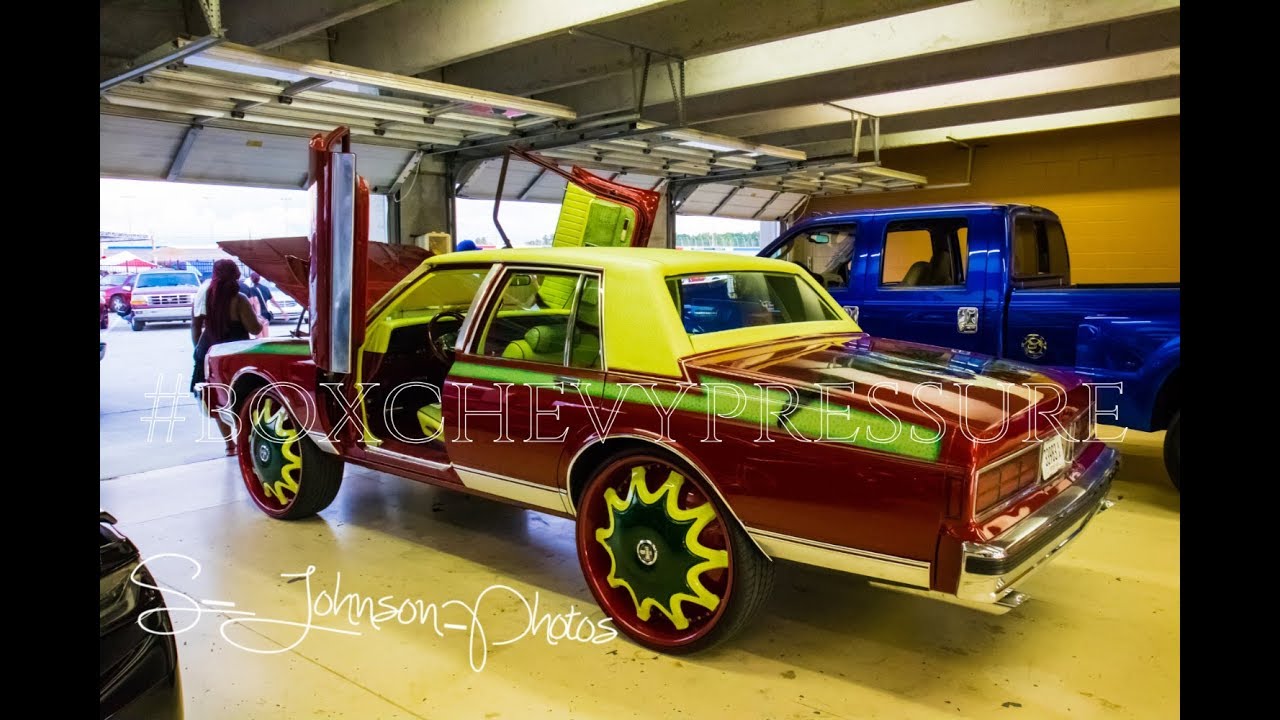 Fully Gator custom box Chevy on Dub Wheels in HD street whipz - YouTube