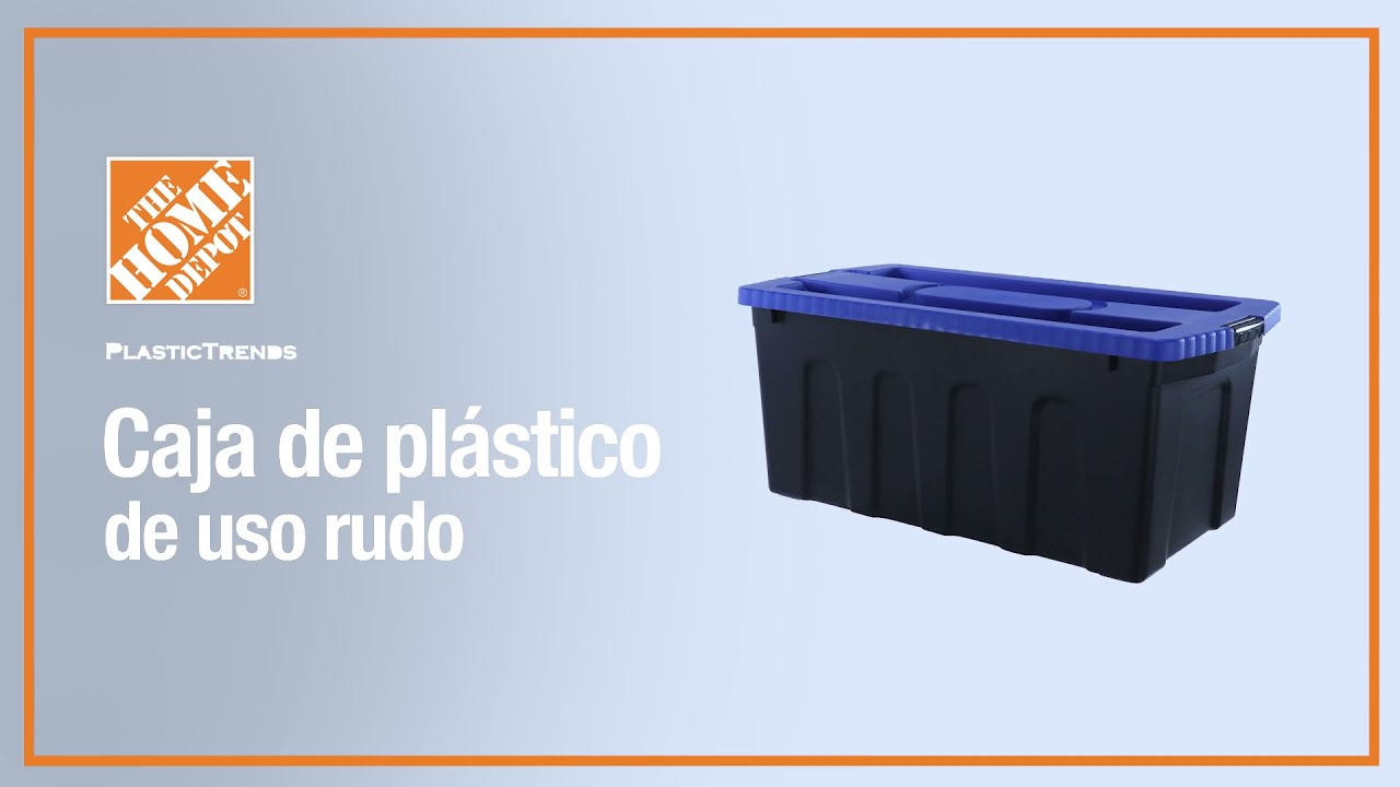 CAJA DE PLÁSTICO DE USO RUDO PLASTIC TRENDS - YouTube