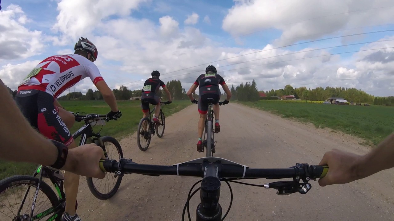 SEB MTB 2016 Ikšķile (starts-pļava) - YouTube