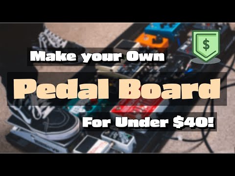 🎸 How to Make Your Own Pedal Board for Under $40! | Budget-Friendly DIY ...