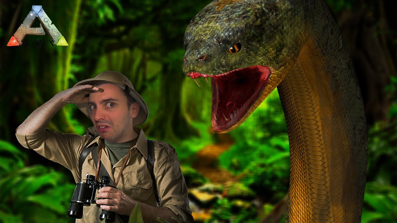 I’M BEING HUNTED BY GIANT SNAKES?! - Ark Survival Evolved Part 3 - YouTube