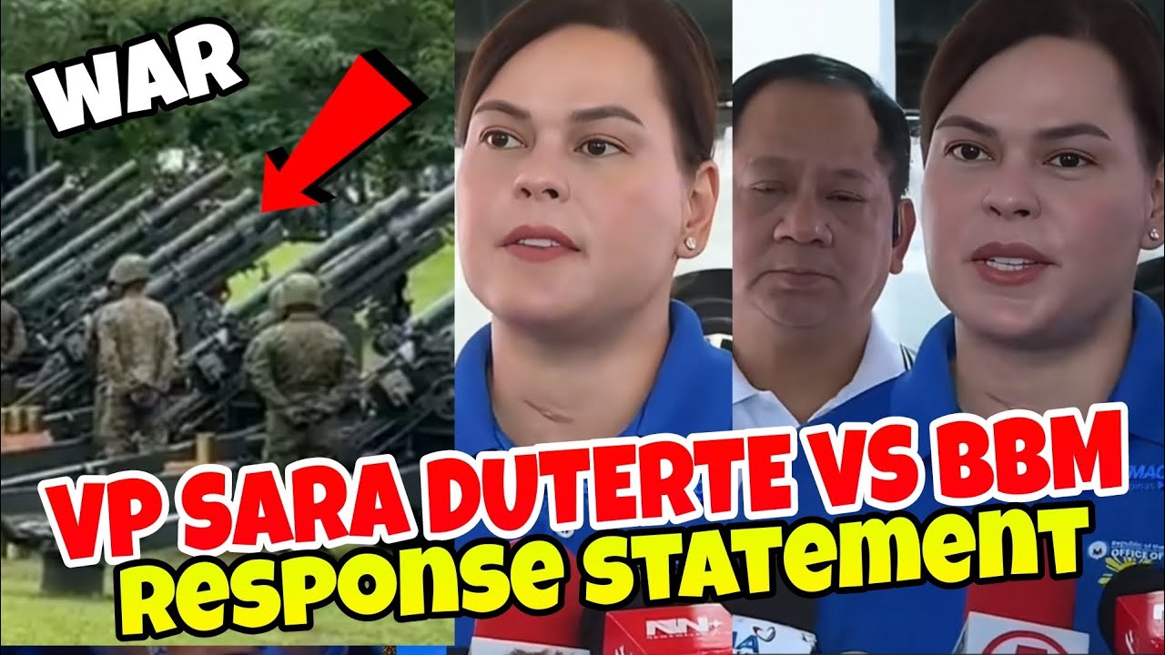 BREAKING NEWS! WAR KONG WAR VP SARA DUTERTE VS BBM STATEMENTS - YouTube