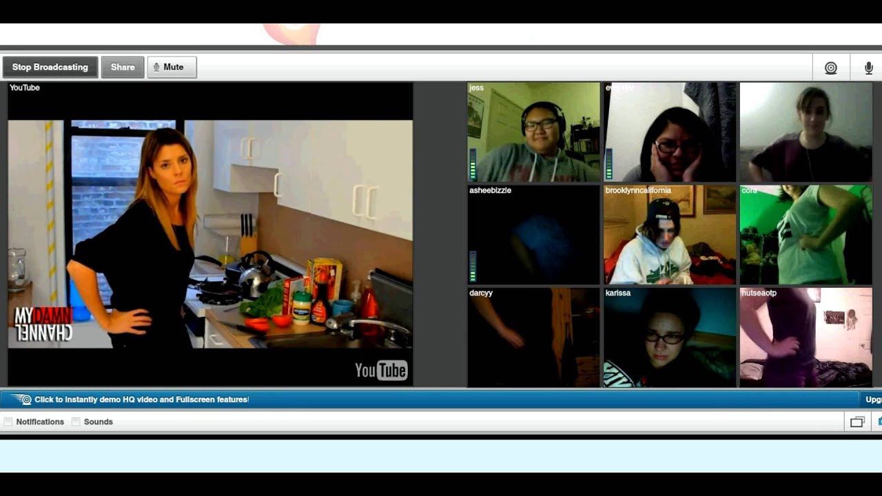 Tinychat twerk - YouTube