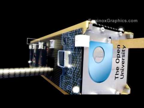 AlSat nano cubesat animation for Surrey Space Centre - YouTube